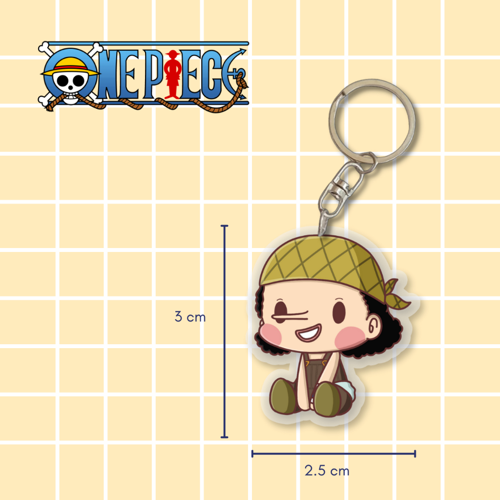 Jual ONE PIECE ACRYLIC KEYCHAIN 2 SISI / ONE PIECE / KEYCHAIN AKRILIK ...