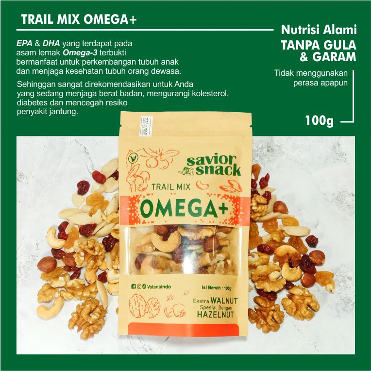 Jual Makanan Sehat Cemilan Trail Mix Nuts Seed Fruit Sarapan Granola ...