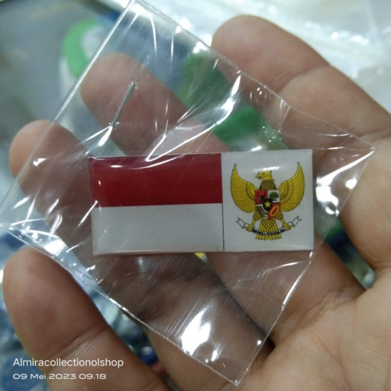 Jual pin MERAH PUTIH GARUDA | Shopee Indonesia