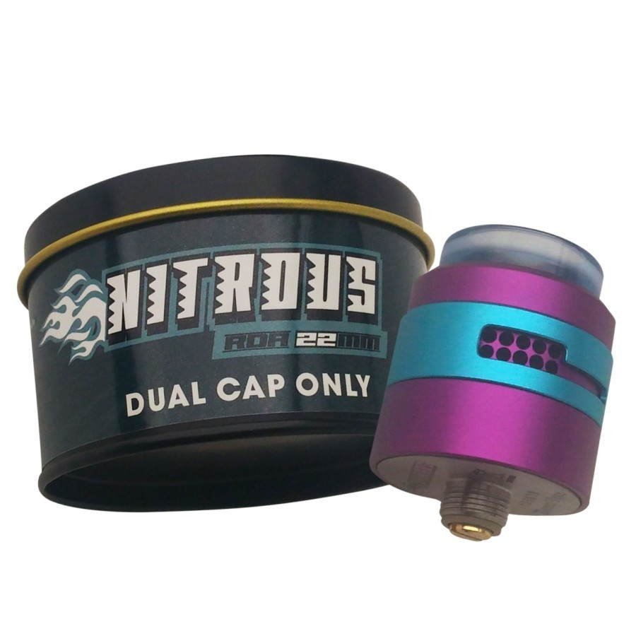 Jual RDA NITROUS Dual Cap Only 22MM 100% Authentic by Koko Sarang ...