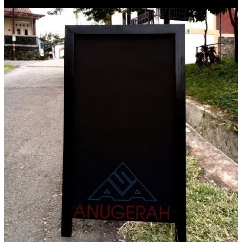 Jual 1side Chalkboard Menu 50x80cm Standing Papan Tulis Kapur Murah ...