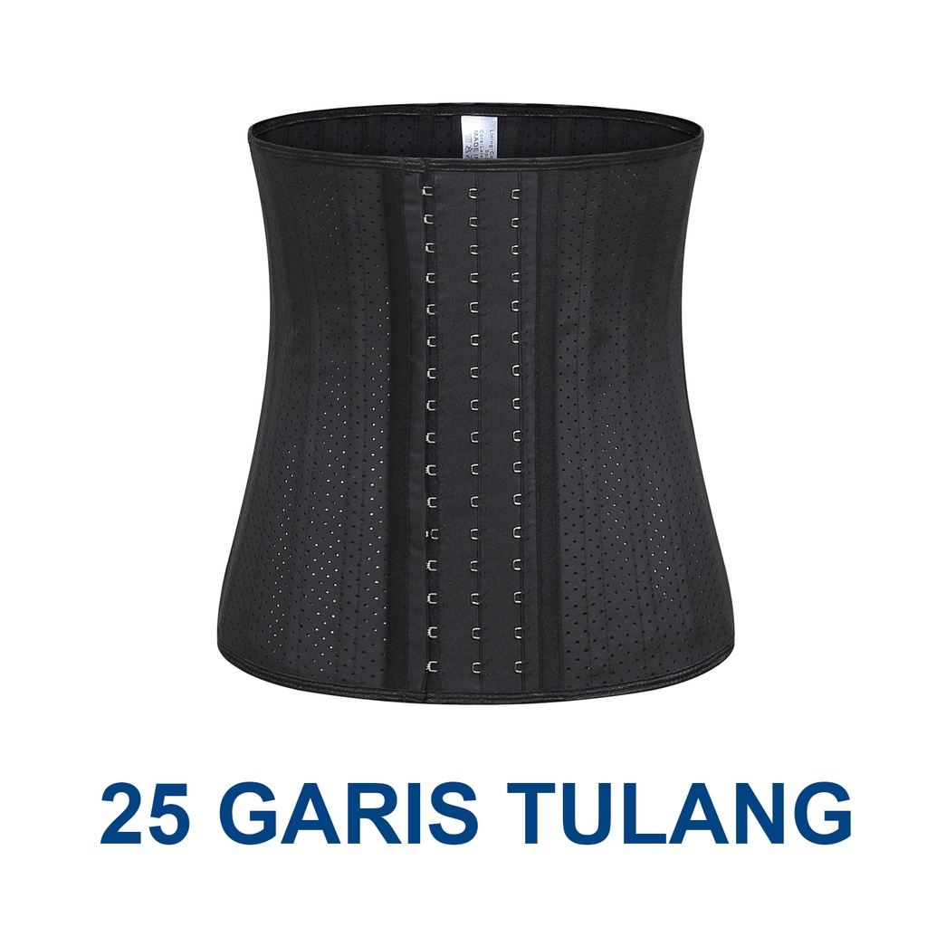 Jual Korset Pelangsing Pinggang Bahan Latex Lembut Dengan 25 Tulang ...