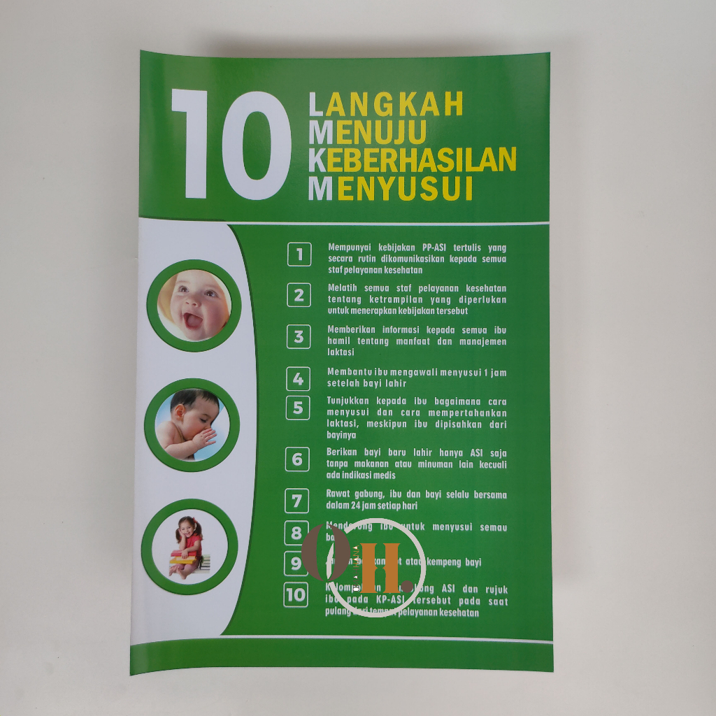 Jual Poster 10 LMKM - Poster ASI - Poster 10 Langkah Menuju ...