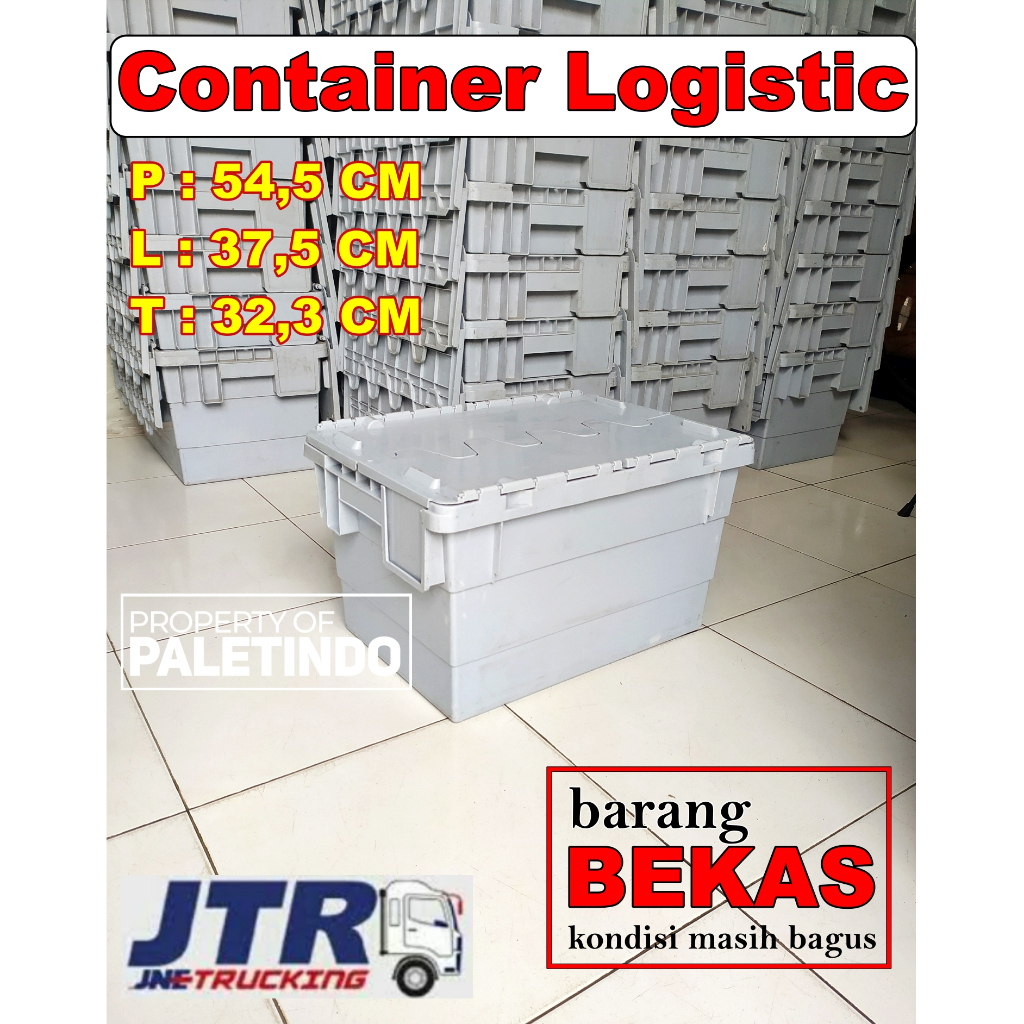 Jual Container Plastik Logistik/ Container Alfa - Indomaret BEKAS ...