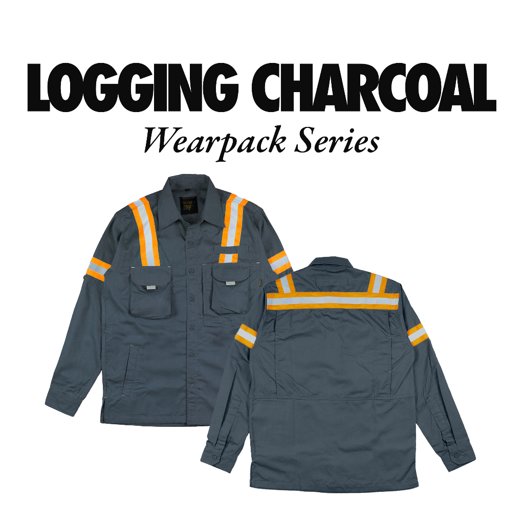 Jual Engineer Workwear - LOGGING WEARPACK CHARCOAL, Kemeja Panjang ...