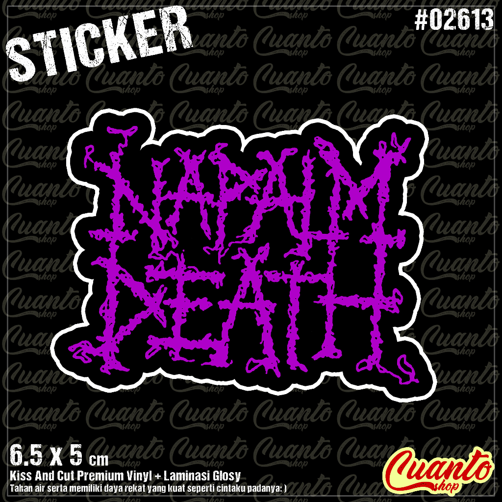 Jual Sticker Napalm Death | Shopee Indonesia