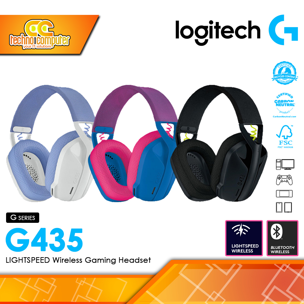 Jual HEADSET LOGITECH G435 Wireless - Gaming Headset | Shopee Indonesia