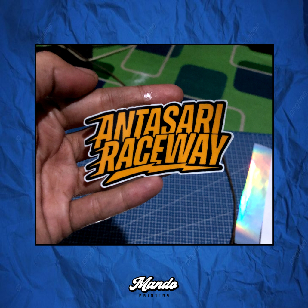 Jual Stike Antasari Raceway | Stiker Motor | Stiker Helm | Vinyl ...