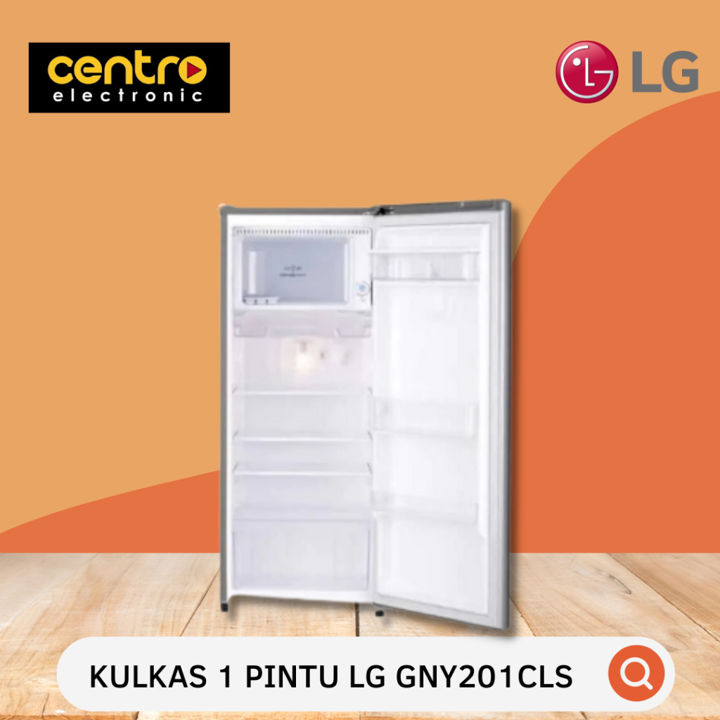 Jual LG KULKAS 1 PINTU LOW WATT GNY201CLS GNY 201 CLS | Shopee Indonesia