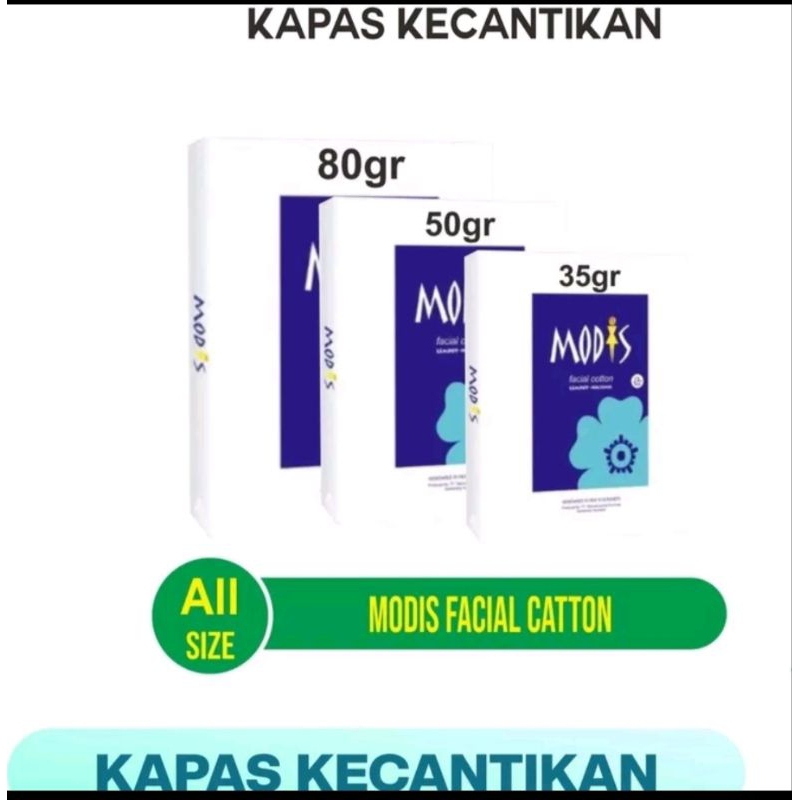 Jual MODIS KAPAS WAJAH ALL VARIAN | Shopee Indonesia