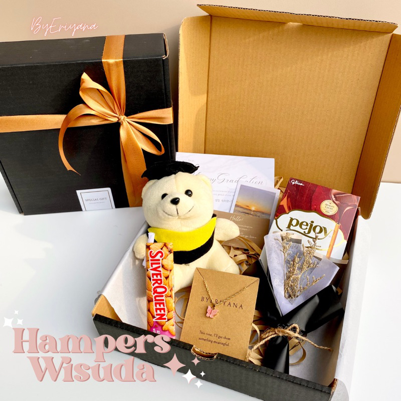 Jual Kado wisuda Graduation hampers wisuda boneka hampers giftbox ...