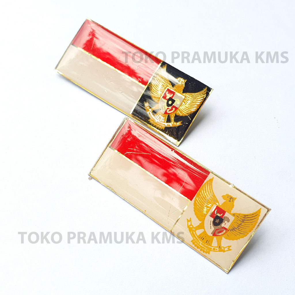 Jual Pin Bendera merah putih Paskibra Paskibraka Garuda Hitam Merah ...
