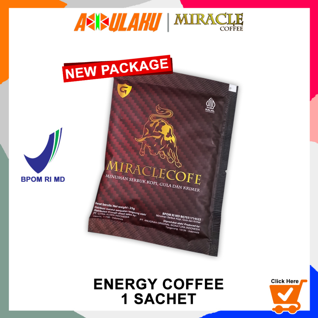 Jual Kopi Miracle Coffee Gold 1 Sachet - MiracleCofe Gold Kopi Stamina ...