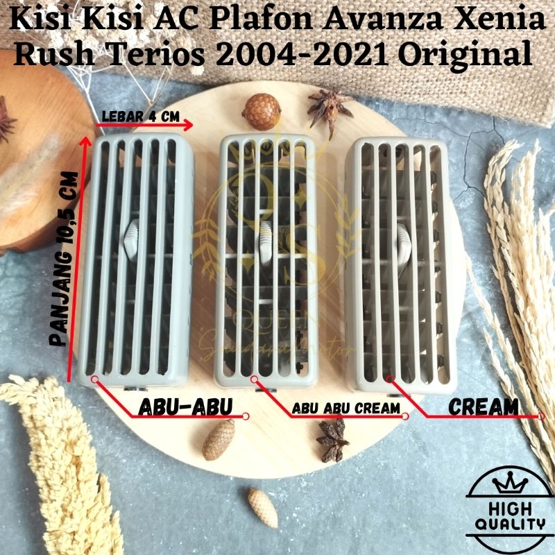 Jual Kisi Kisi AC Plafon Avanza Xenia Rush Terios 2004-2021 Original ...