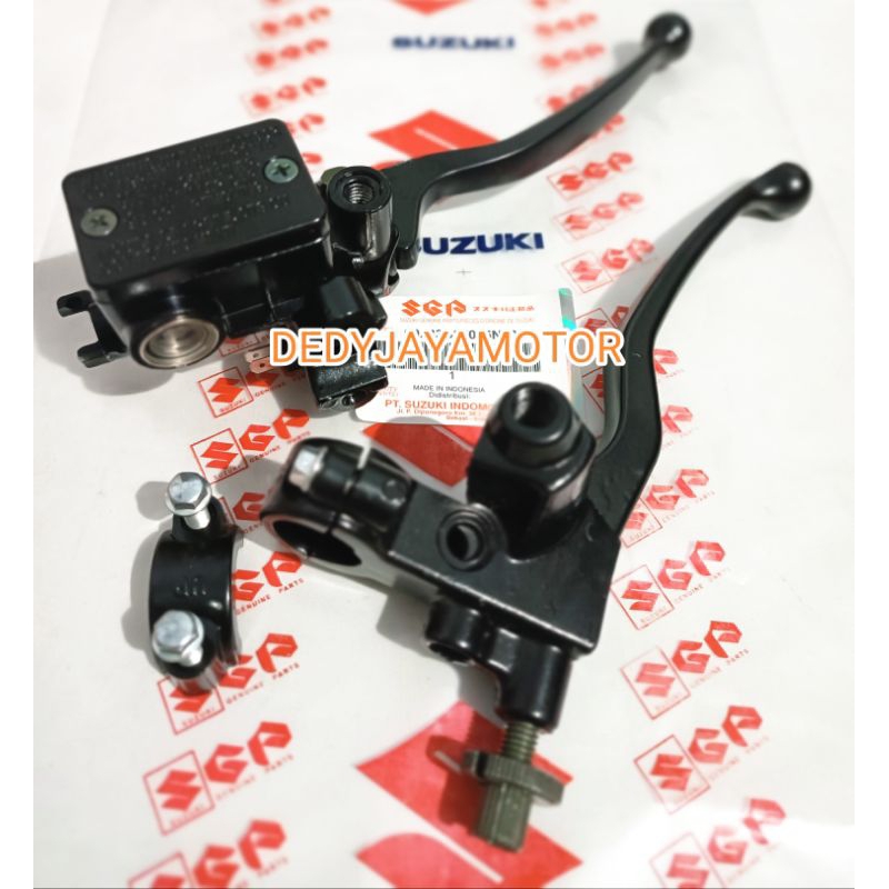 Jual Master rem atas assy satria 2tak + dudukan spion kiri + Handle ...