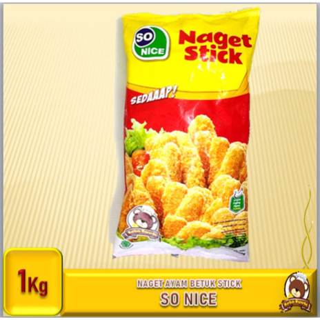 Jual So Nice Naget Nugget Stick 1Kg So Nice By So Good Distributor ...