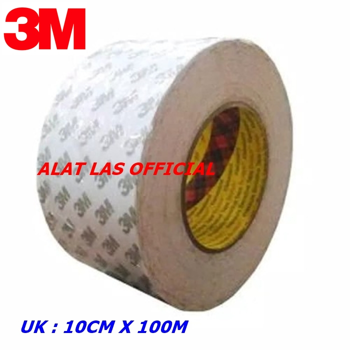 Jual 3M Double Coated Tissue Tape 9075i / 3M Double Tape 9075 100 MM x ...