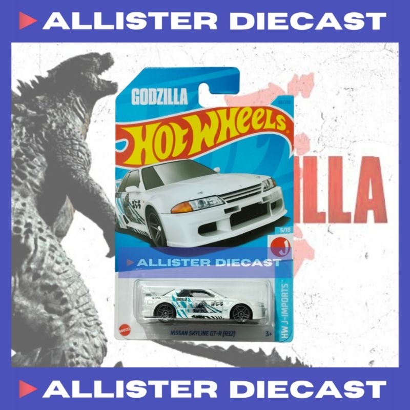 Jual Hot Wheels Nissan R32 Godzilla (HOT ITEM) ALLISTER DIECAST Hot ...