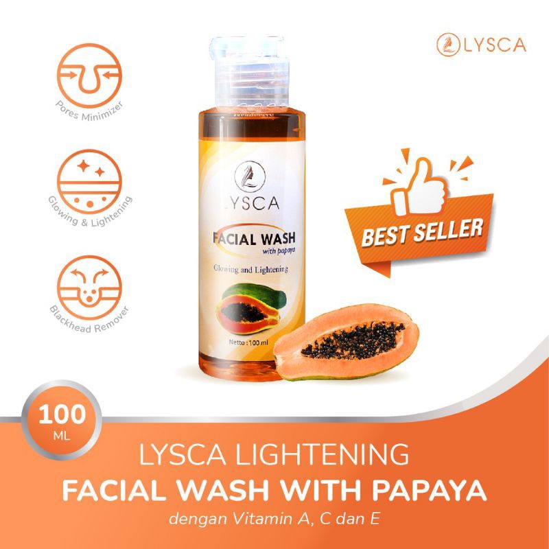 Jual Lysca Facial Wash 100 ml | Shopee Indonesia