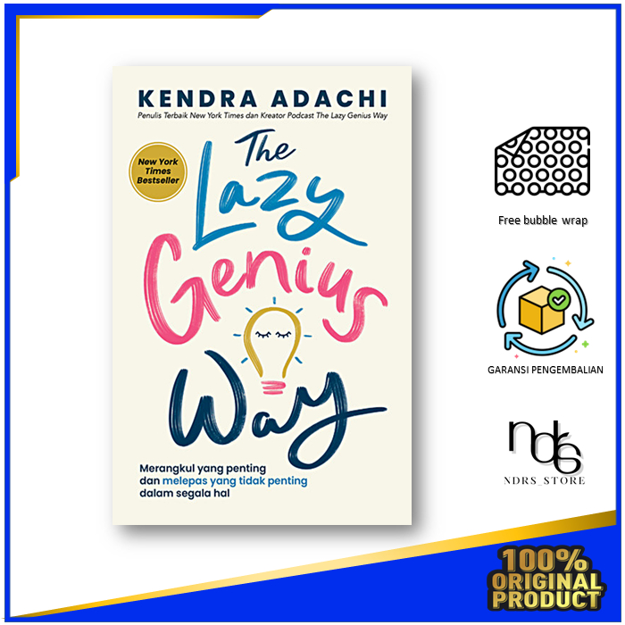 Jual The Lazy Genius Way - Kendra Adachi | Shopee Indonesia