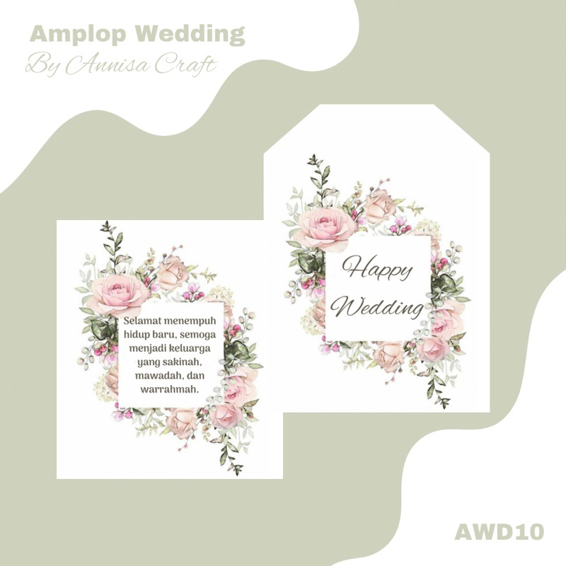 Jual Amplop Wedding, Amplop Pernikahan, Amplop Kondangan (ISI 10 PCS ...