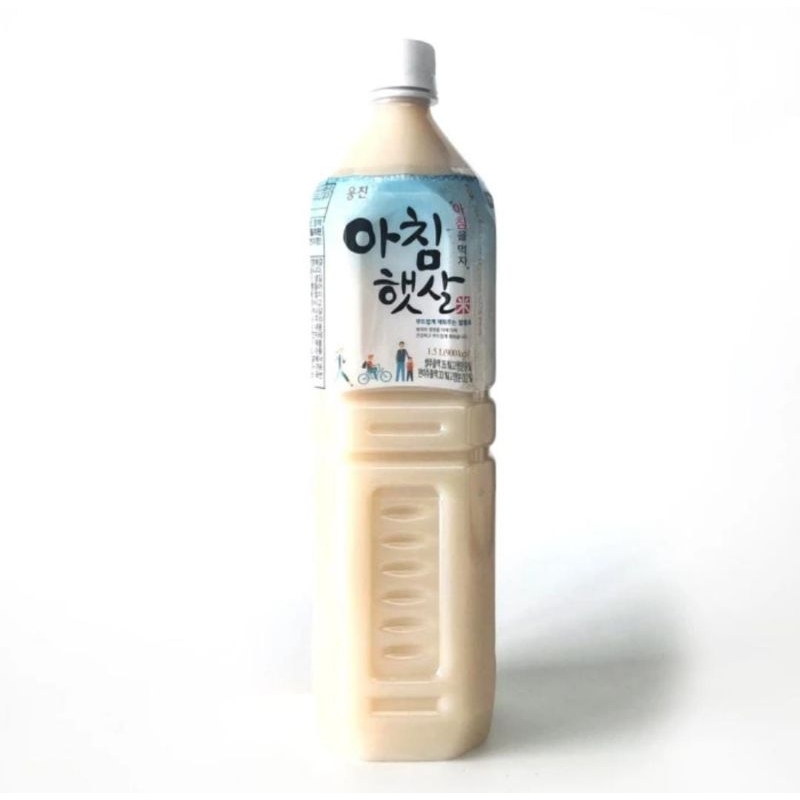 Jual Woongjin Morning Rice Drink Makgeolli non alkohol Woongjin 1,5 L ...