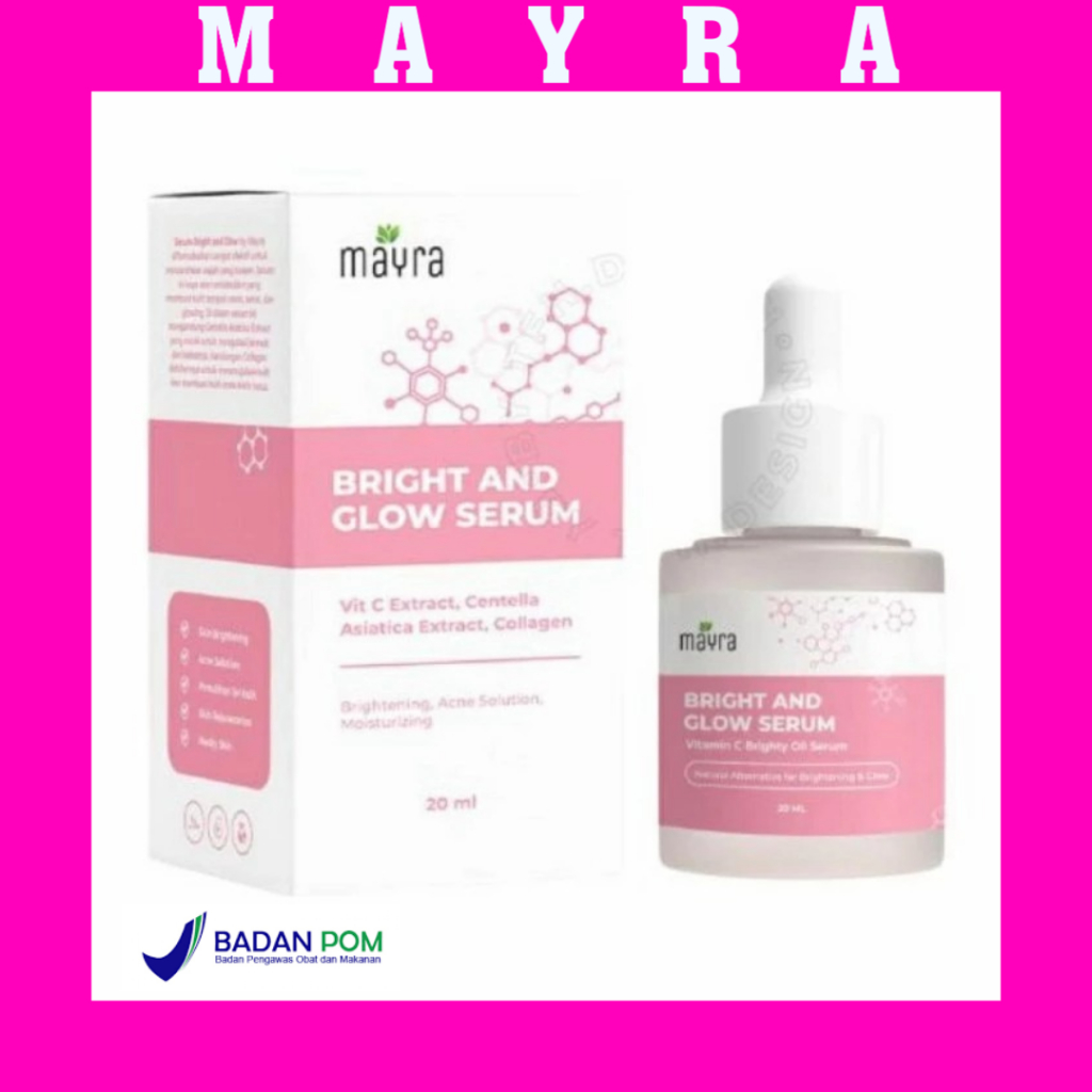 Jual MAYRA Serum Vit C Whitening Glowing Viral 20ml / Face Oil ...