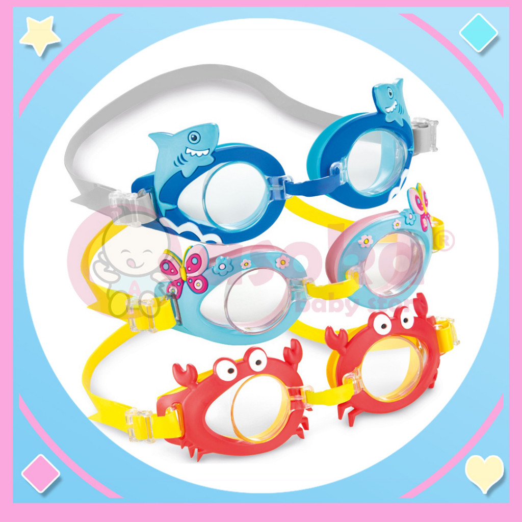 Jual Intex Fun Goggles 55610 - Kacamata Renang Anak ASOKA | Shopee ...