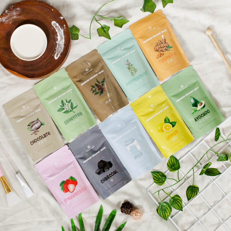 Jual 50gr Masker Organik (Tersedia 10 VARIAN) / Masker Bubuk Organik ...