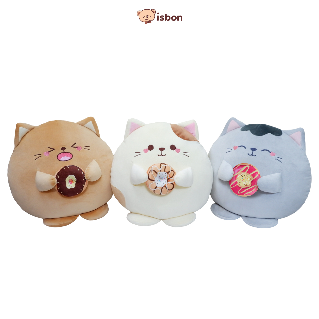 Jual ISTANA BONEKA Bantal Caramel Bulat With Donut Mainan Anak Hadiah ...