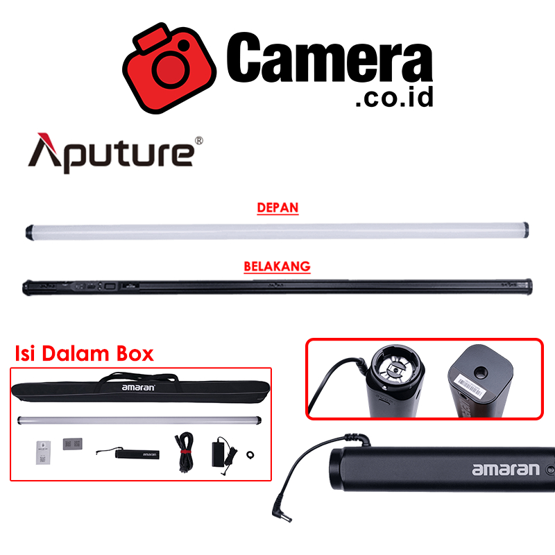 Jual APUTURE Amaran T4C RGBWW LED Tube Light | Shopee Indonesia