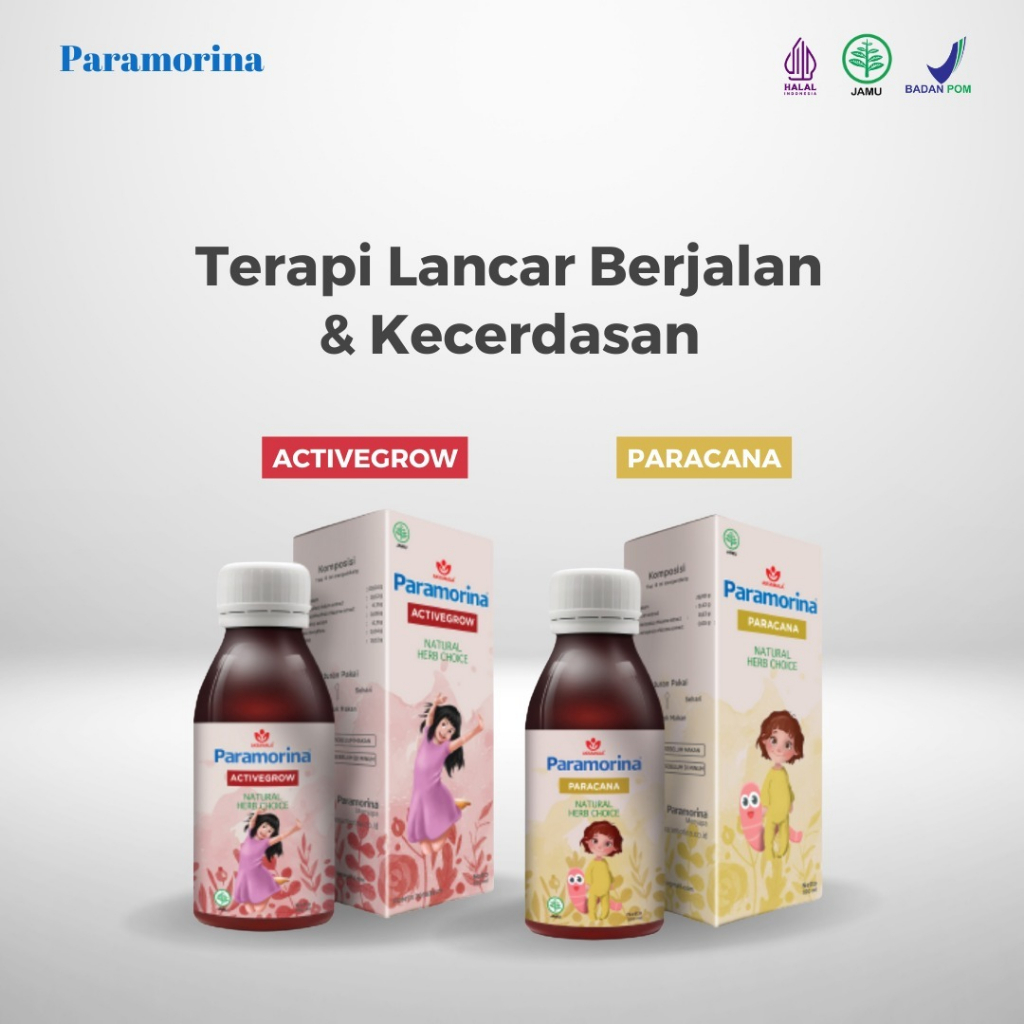 Jual Paramorina - Paket Lancar Berjalan dan Kecerdasan (100 ml ...