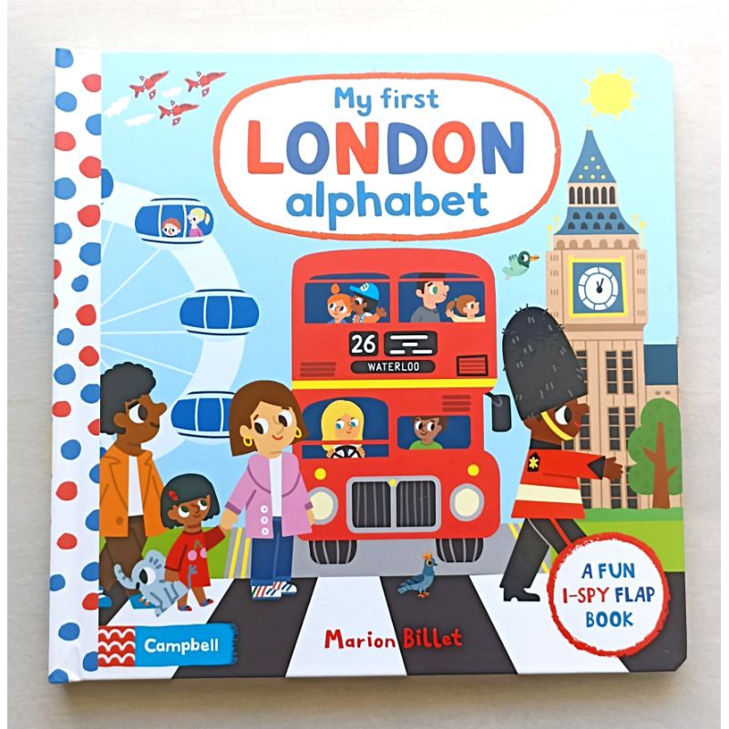 Jual Campbell - My First London Alphabet (A Fun I-Spy Lift-the-flap ...