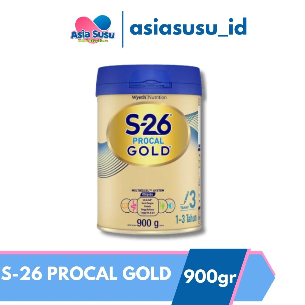 Jual S26 PROCAL GOLD 3 900 GR - S-26 Procal GOLD Tahap 3 Vanila Susu ...