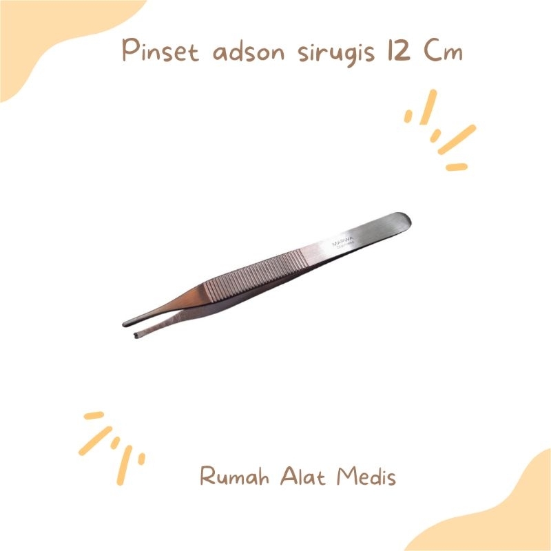 Jual Pinset Adson Sirugis 12cm / Pincet Adson Cyrugis 12 cm | Shopee ...