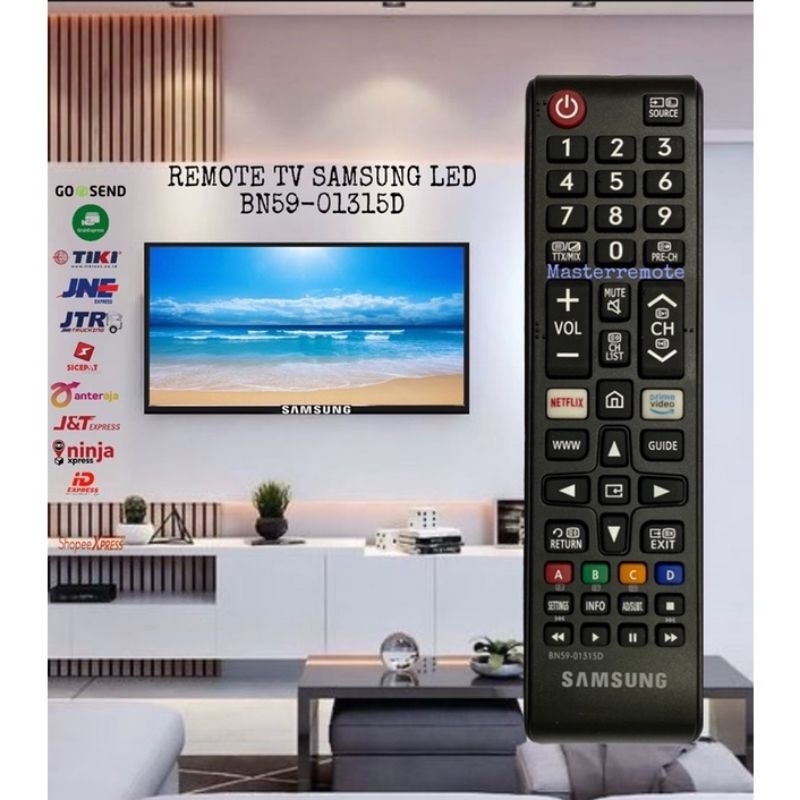 Jual REMOTE TV SAMSUNG LCD LED SMART TV BN59-01315D | Shopee Indonesia