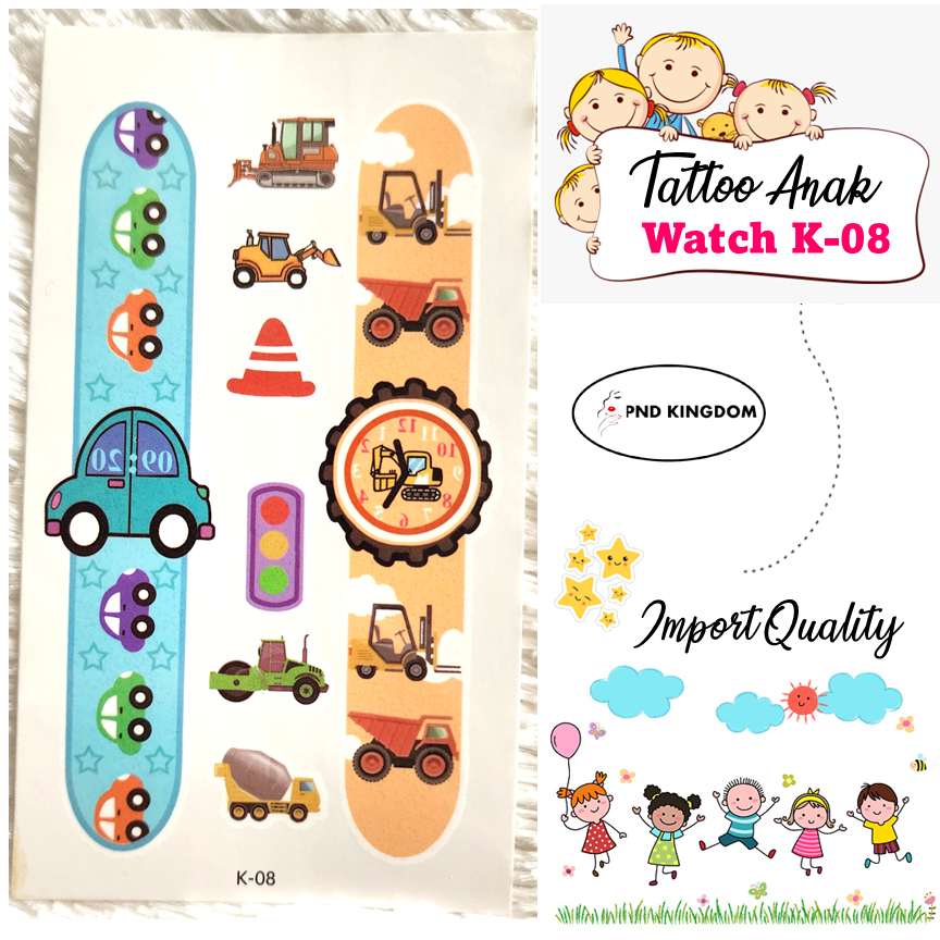 Jual [ COD PART 1 ] Tatto Temporer Mainan Anak Cewe Cowo Tato Stiker ...