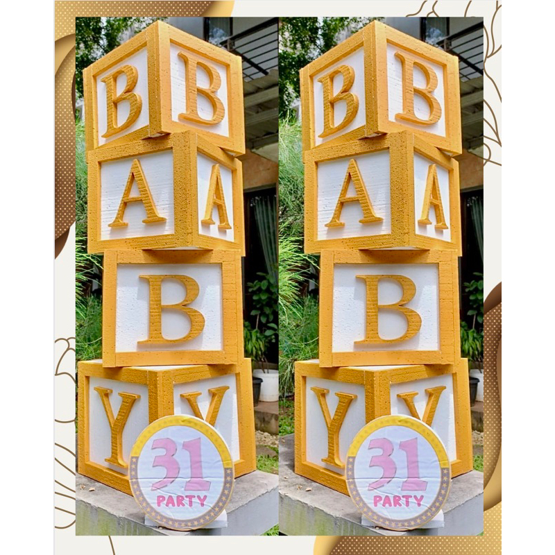 Jual BOX NAMA HURUF DEKORASI PESTA atau ENGAGEMENT MURAH | Shopee Indonesia
