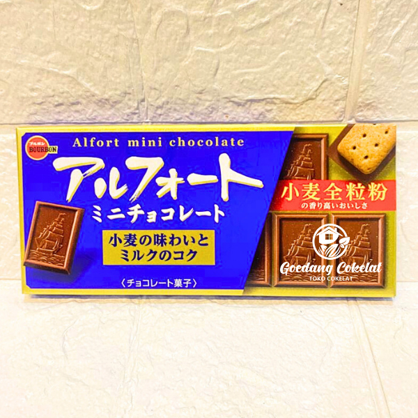 Jual Bourbon Alfort Mini Chocolate Rich Vanilla White Wheat & Milk ...