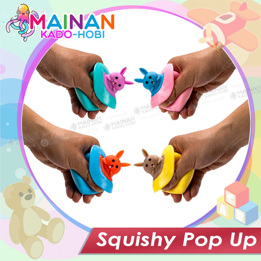Jual MAINAN ANAK RELIEVE STRESS TOYS SQUISHY POP UP KARAKTER ANIMAL ...
