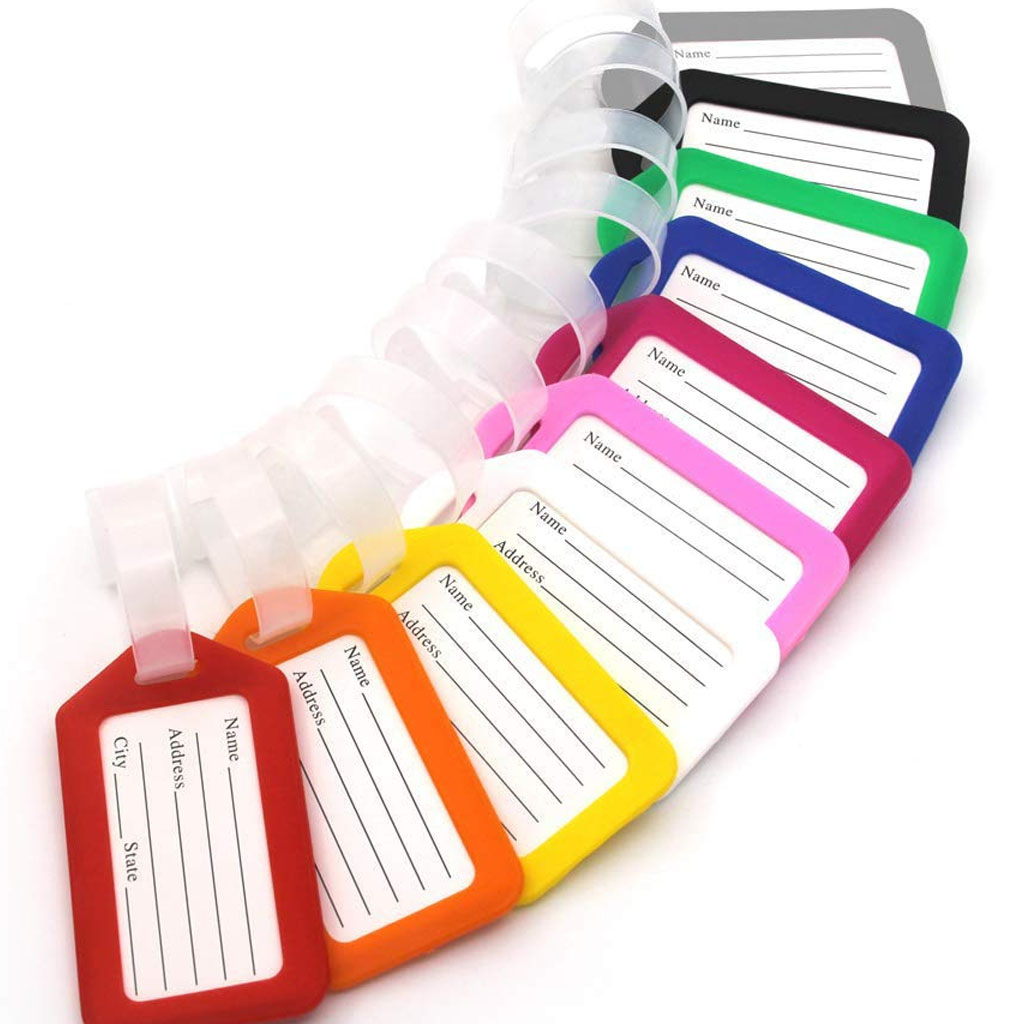 Jual Luggage Name Tag Koper Gantungan Kartu Nama Tanda Pengenal Label ...