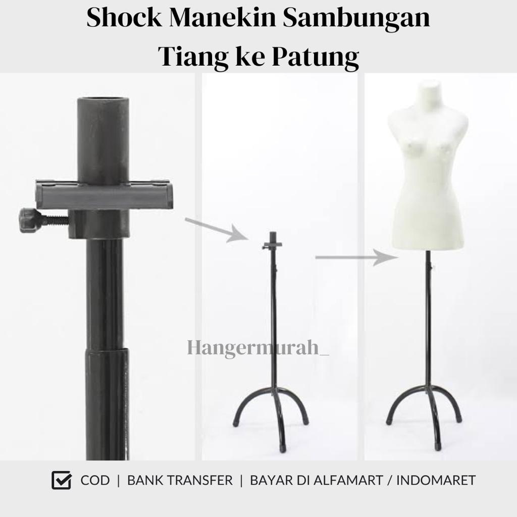 Jual Shock Manekin | Sok Sambungan Tiang ke Patung | Shock Manekin ...