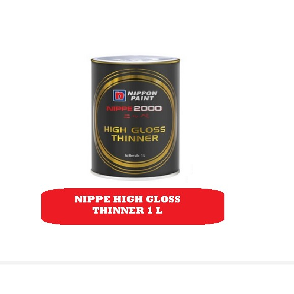 Jual NIPPON PAINT NIPPE 2000 HIGH GLOSS THINNER PENGENCER CAT 1 LITER | Shopee Indonesia