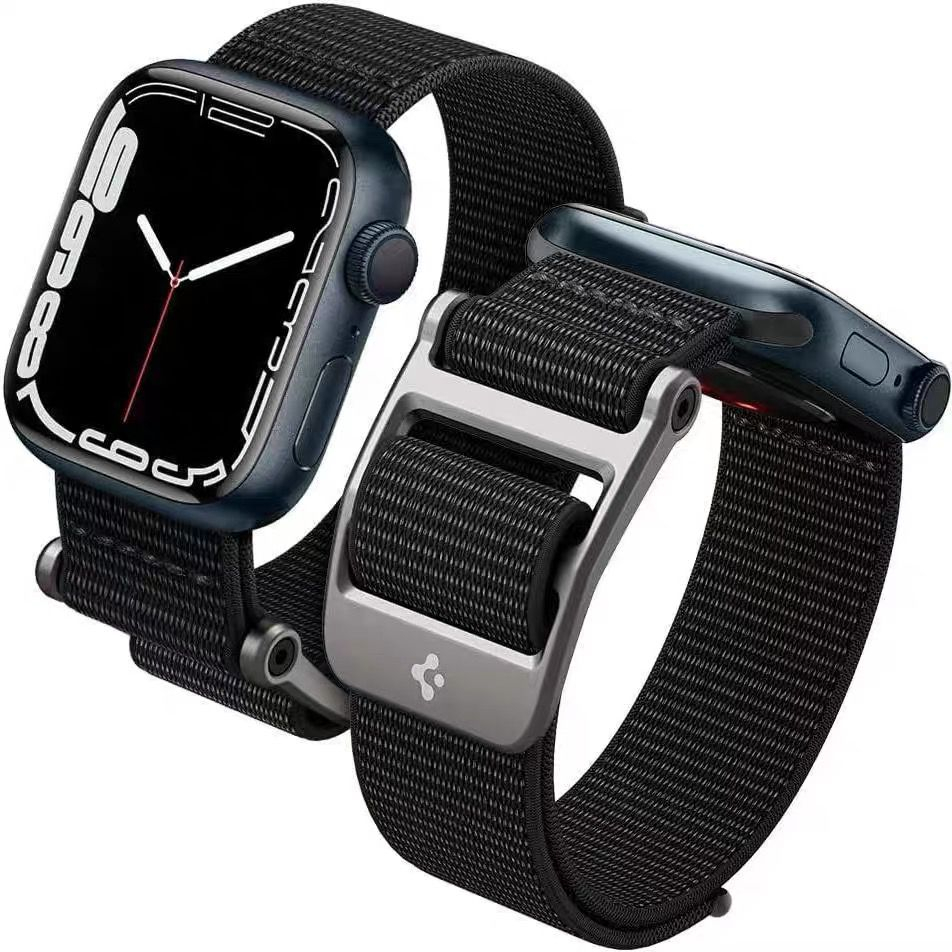 Jual NEW !! SPGN BRAIDED NYLON LOOP DURAPRO FLEX STRAP IWATCH SE 1 2 3 ...