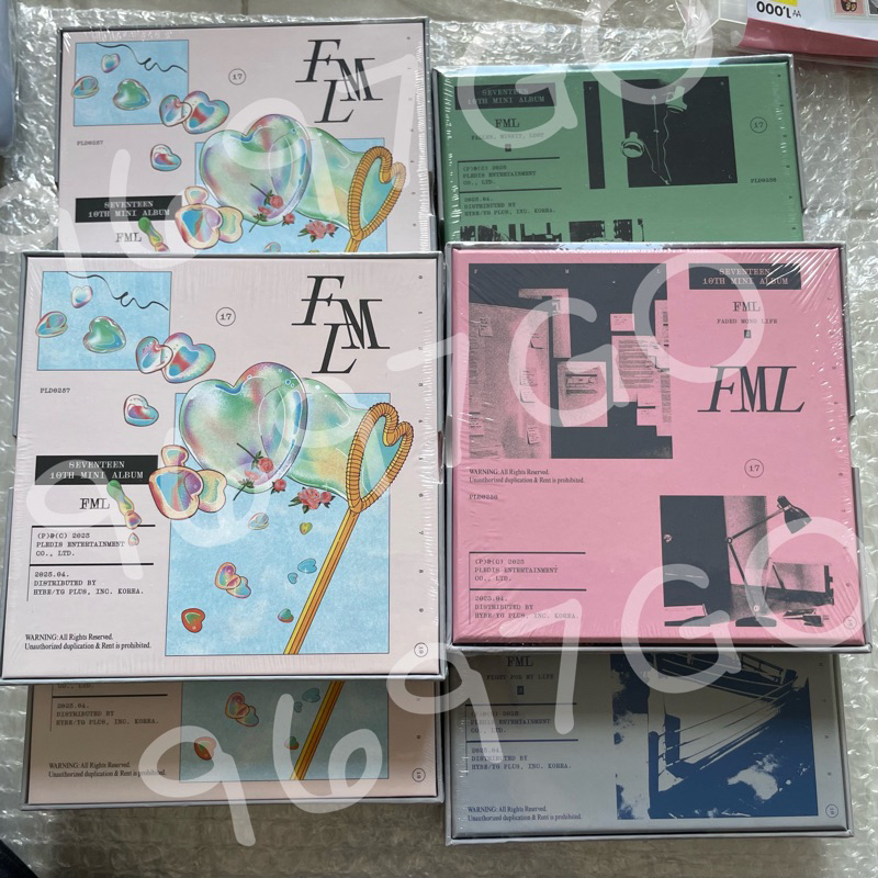 Jual READY STOCK SEVENTEEN FML ALBUM CARAT VER REGULAR VER SEALED ...