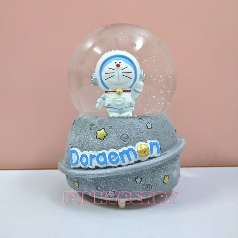 Jual Snowball Pajangan Bola Kaca Music Box Doraemon XL (100) + Lampu ...