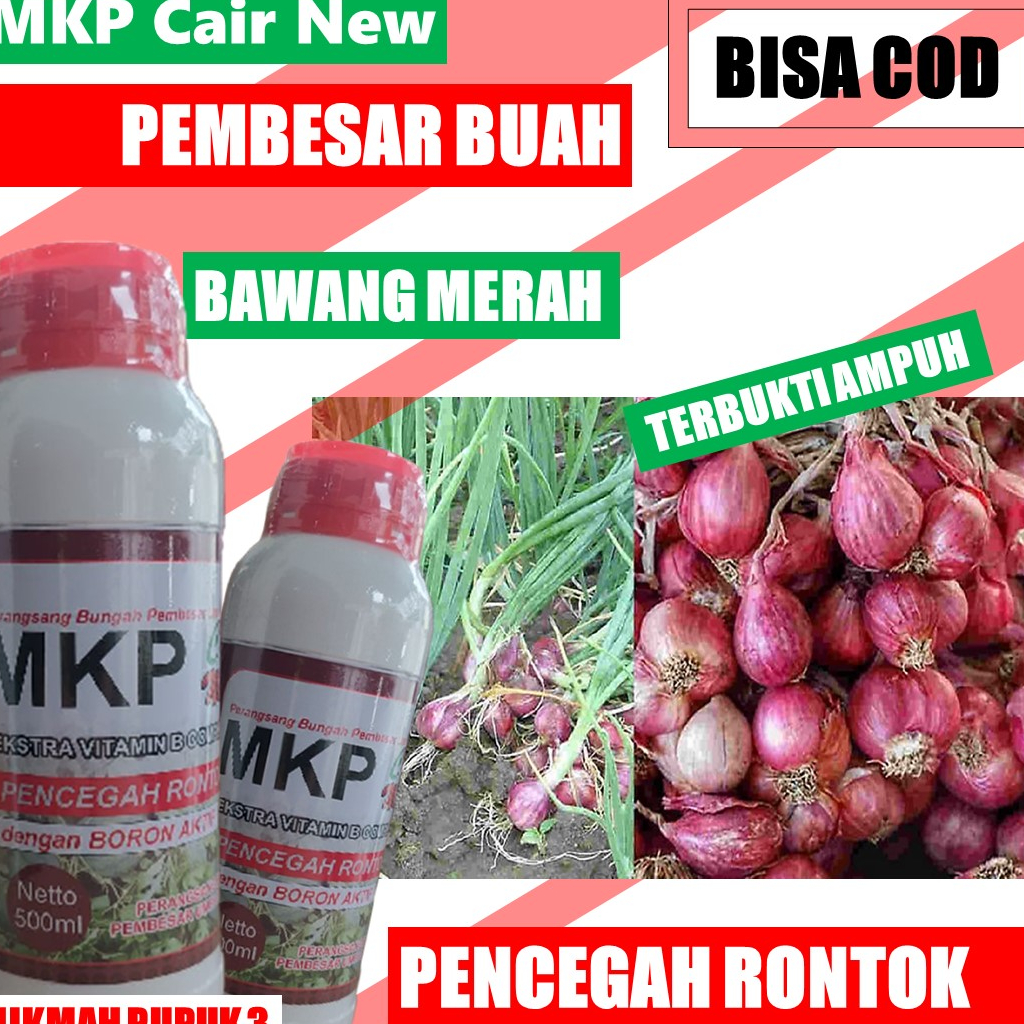 Jual Pupuk BOOSTER Organik Cair Penyubur Tanaman BAWANG MERAH MKP CAIR NEW Pupuk Daun Sayuran ...