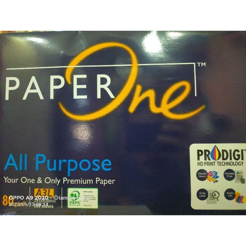 Jual Kertas A3 paper ONE 80gsm | Shopee Indonesia