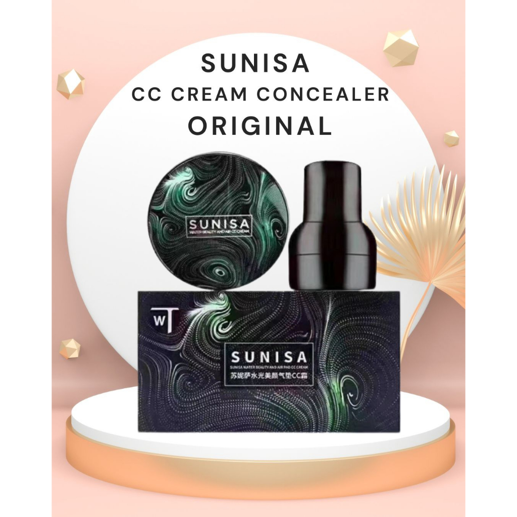 Jual Bedak Sunisa Cushion Original 100% Waterproof dan Tahan Lama ...