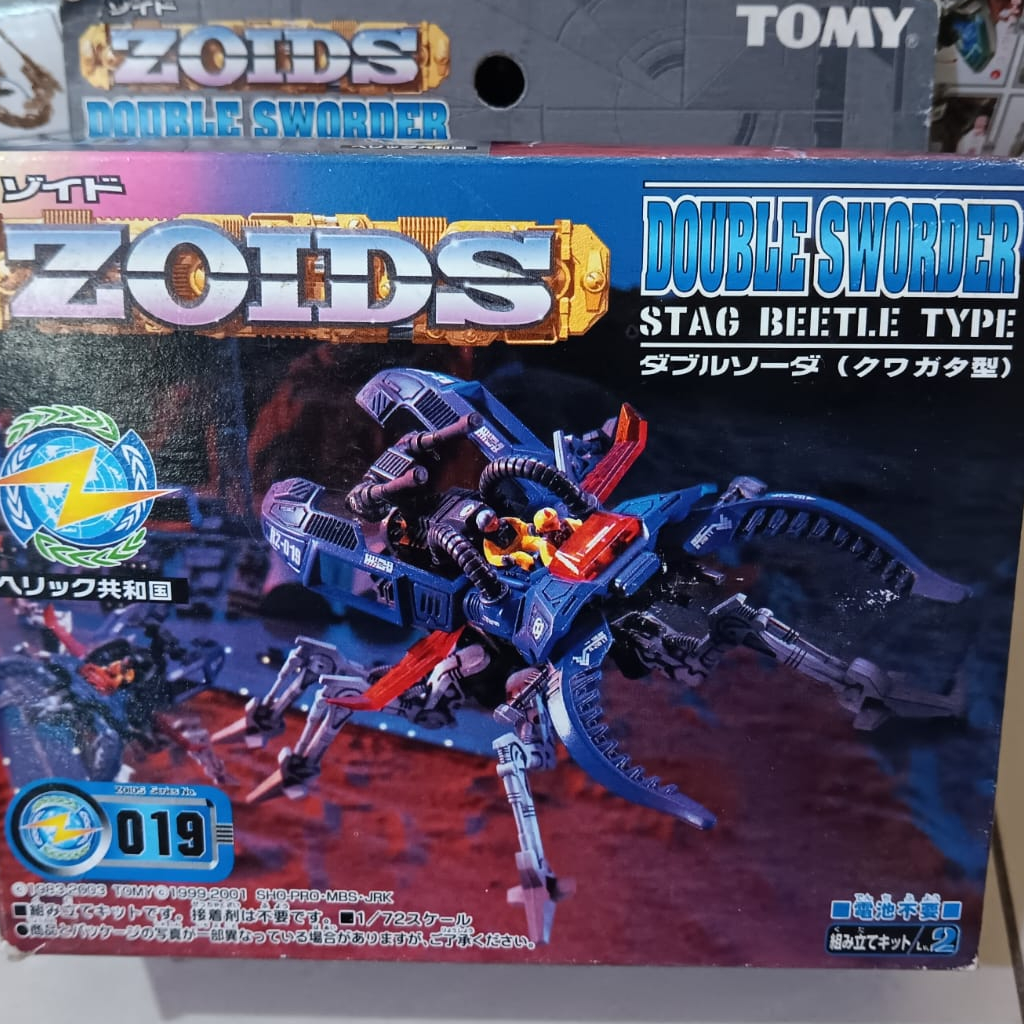 Jual ZOIDS - Takara Tomy DOUBLE SWORDER Side Of Republic Stag Beetle ...